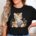 Cute B1Ook Reading Tiger T-S1Hirt, Adorable Animal Lover T1EE ...