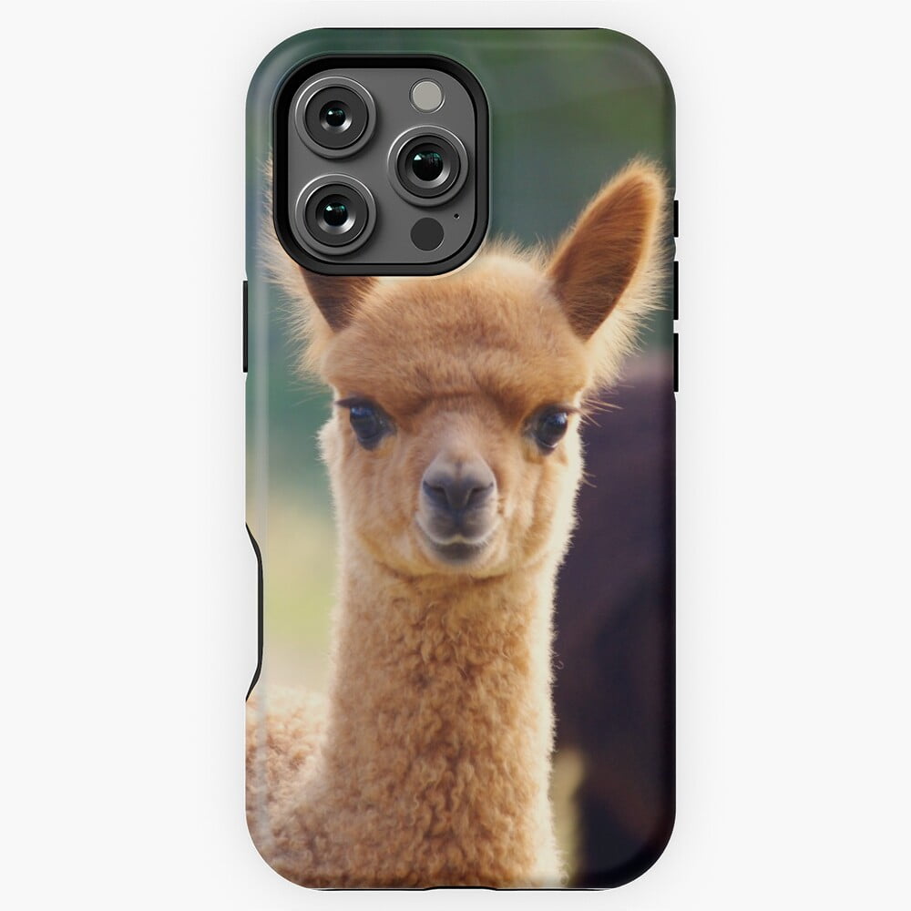 Cute Baby Alpaca Phone Case Compatible with iPhone 11-17 Pro Max ...