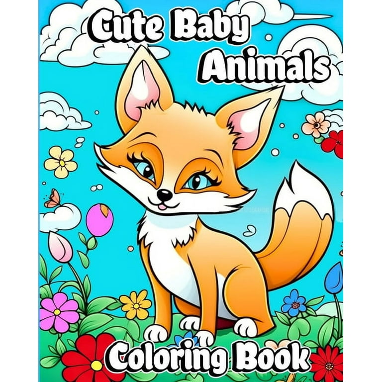 baby animal coloring pages for kids