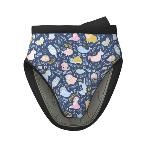 Cute Baby Animals Oven Mitts Heat Resistant, Soft Lining Silicone Mini ...