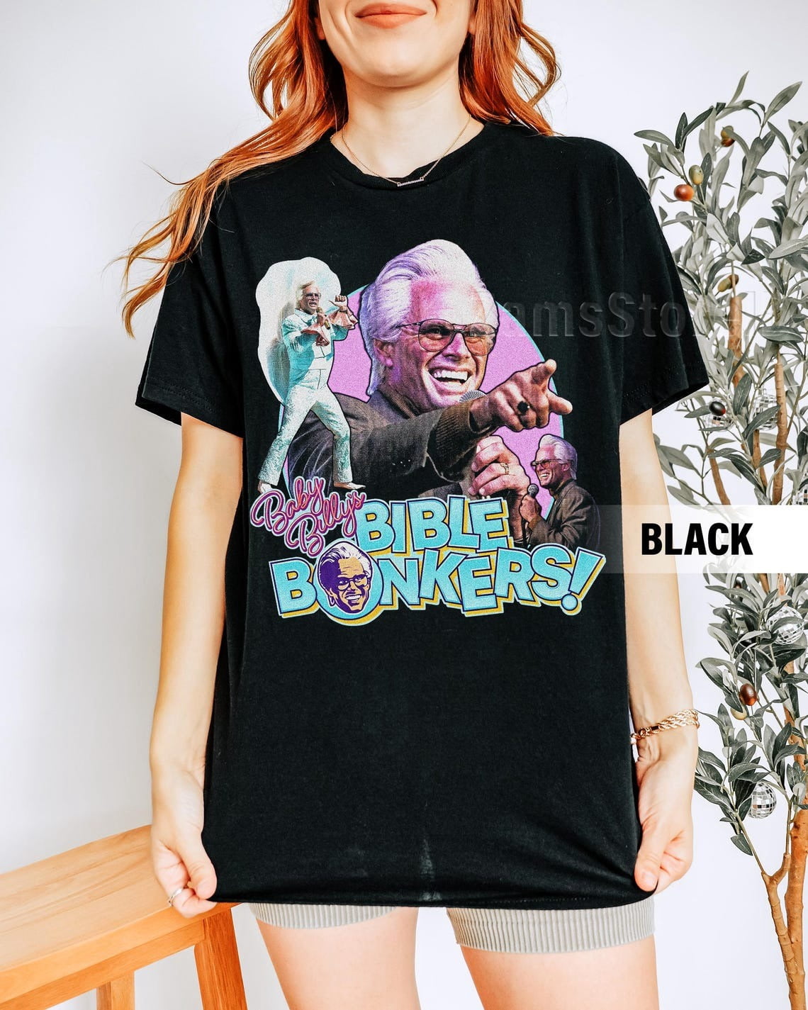 Cute Baby Billy BBible Bonkers T-shirt Misbehavin Tour Shirt Baby ...