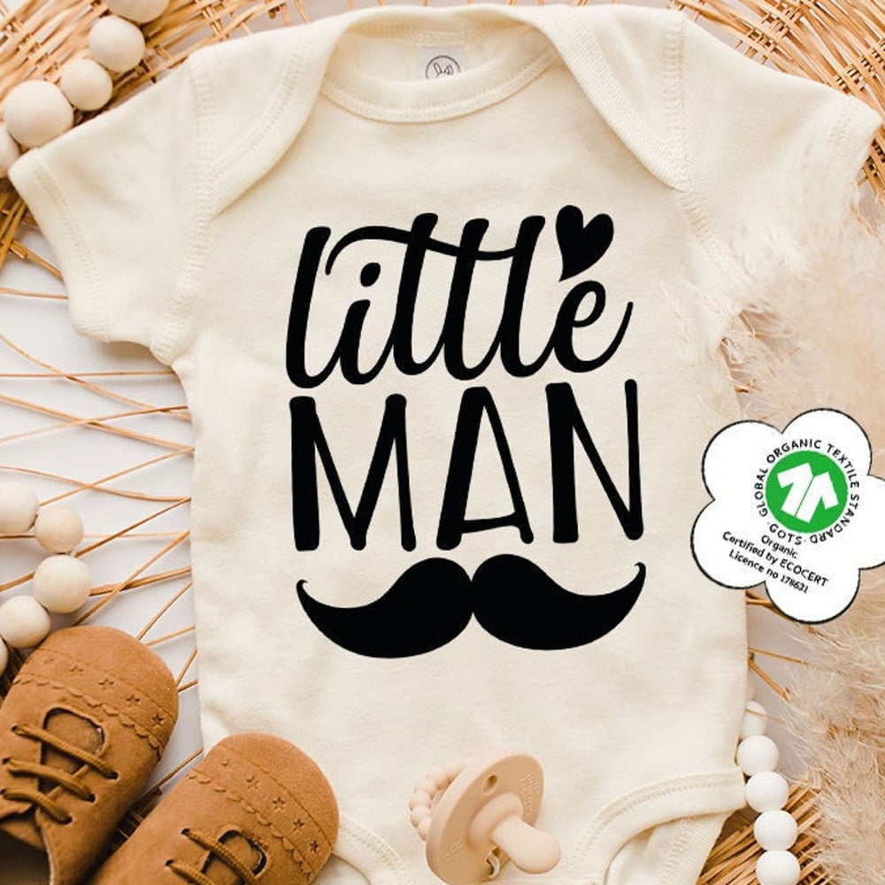 Cute Baby Bodysuit, Middle Man Kids Tshirt, Little Kids Clothing, Cool ...