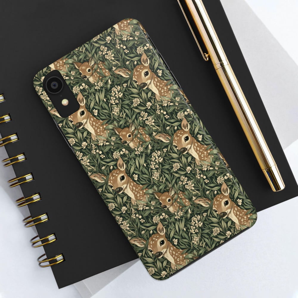 Cute Baby Deer in the Grass Protective Animal Phone Case with iPhone 11 ...