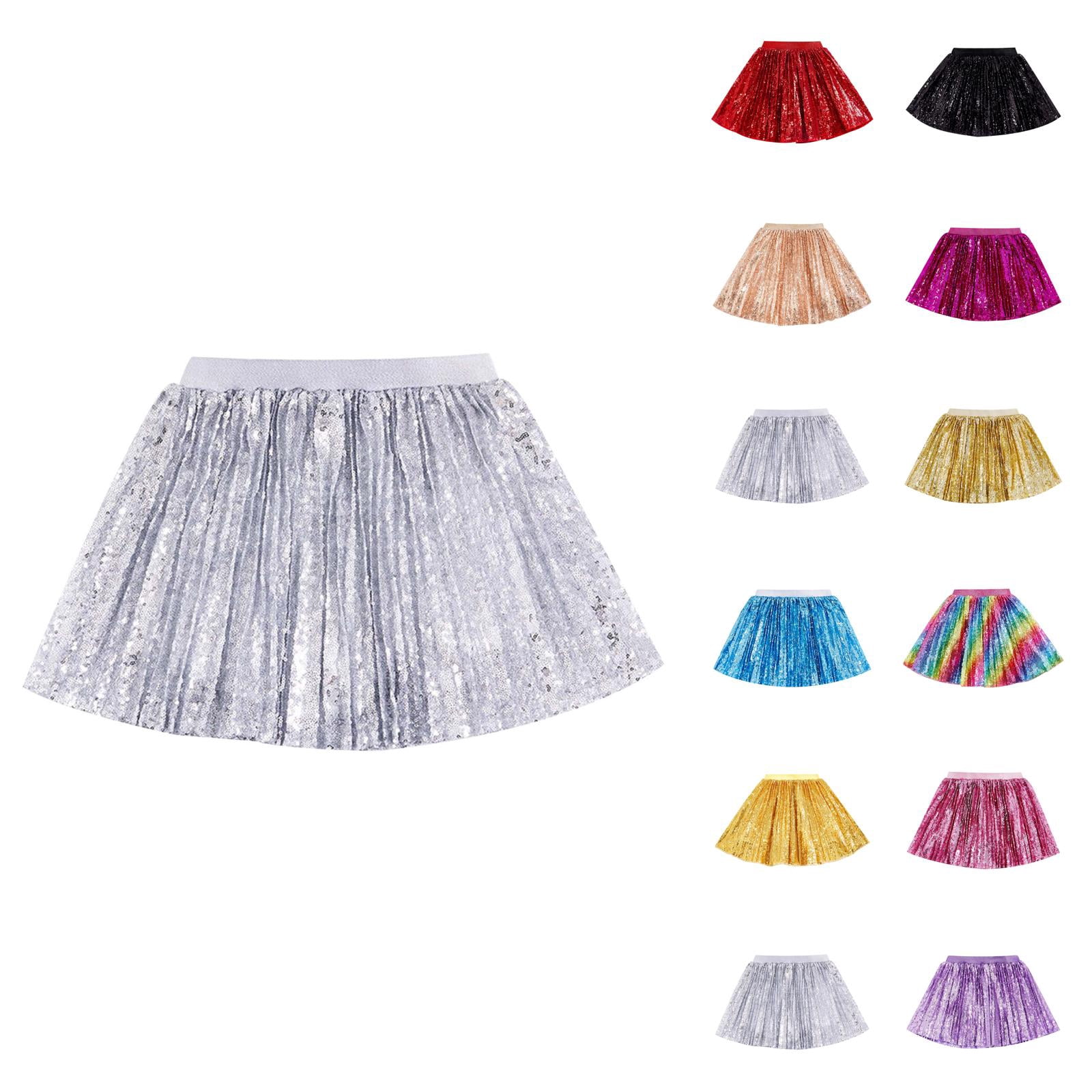 Cute Baby Girls Kids Solid Tutu Ballet Skirts Fancy Party Skirt Summer ...