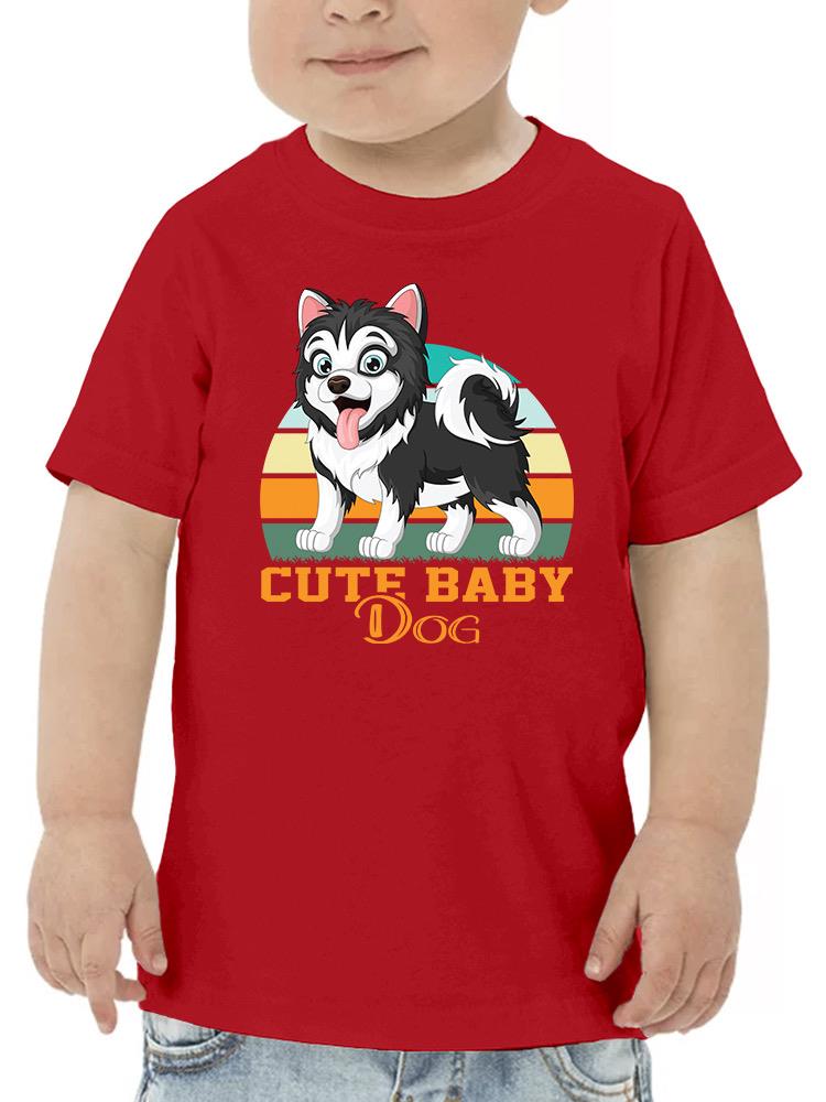 Cute Baby Husky T-Shirt Toddler -Image by Shutterstock, 2 Toddler ...
