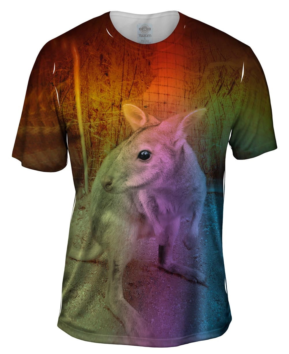 Cute Baby Kangaroo Mens T-Shirt All Over Print - Walmart.com