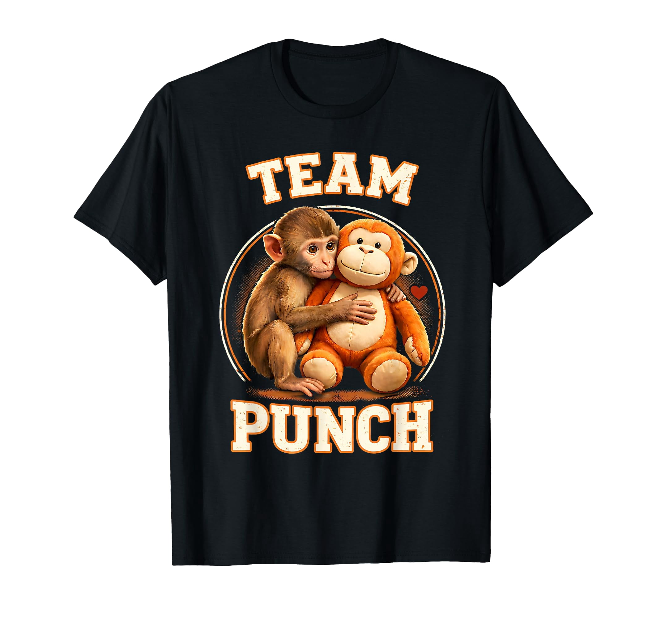 Cute Baby Monkey Named Punch Shirt Punch Monkey Supporter T-Shirt ...