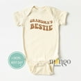 Cute Baby Onesies Grandma'S Bestie Kid T-Shirt Baby Clothes Unisex Baby Announcement Kids Tshirt ...
