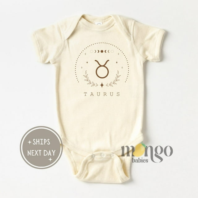 Cute Baby Onesies Taurus Baby Shower Gift Taurus Tshirt For Kids ...