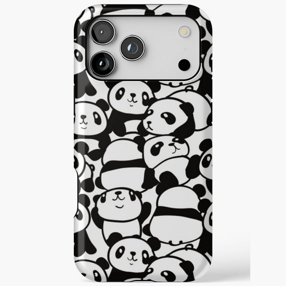 Cute Baby Pandas Cartoon Illustration Artwork Phone Case Compatible ...