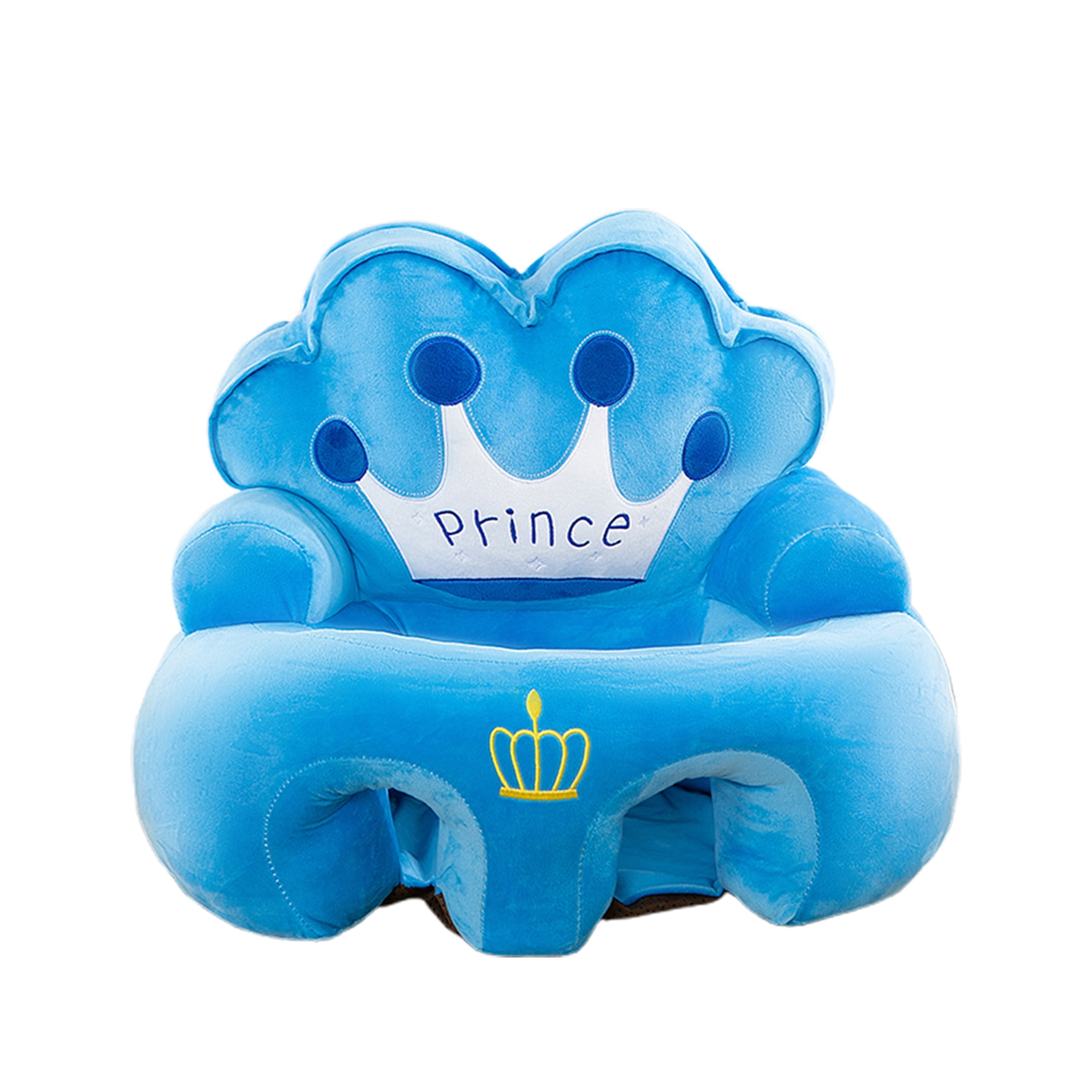 Cute Baby Sitting Support Sofa, Crown Baby Chair Sofa, Toddler Sitting ...