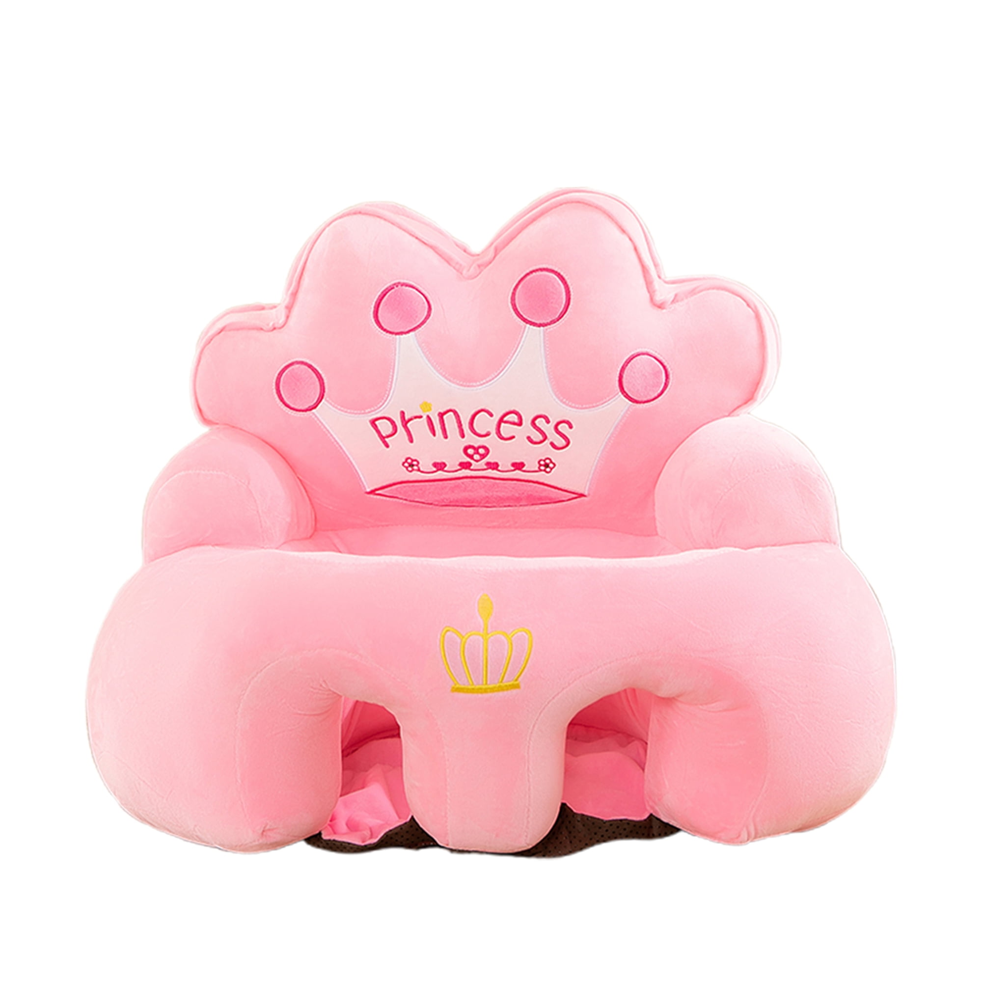 Cute Baby Sitting Support Sofa, Crown Baby Chair Sofa, Toddler Sitting ...