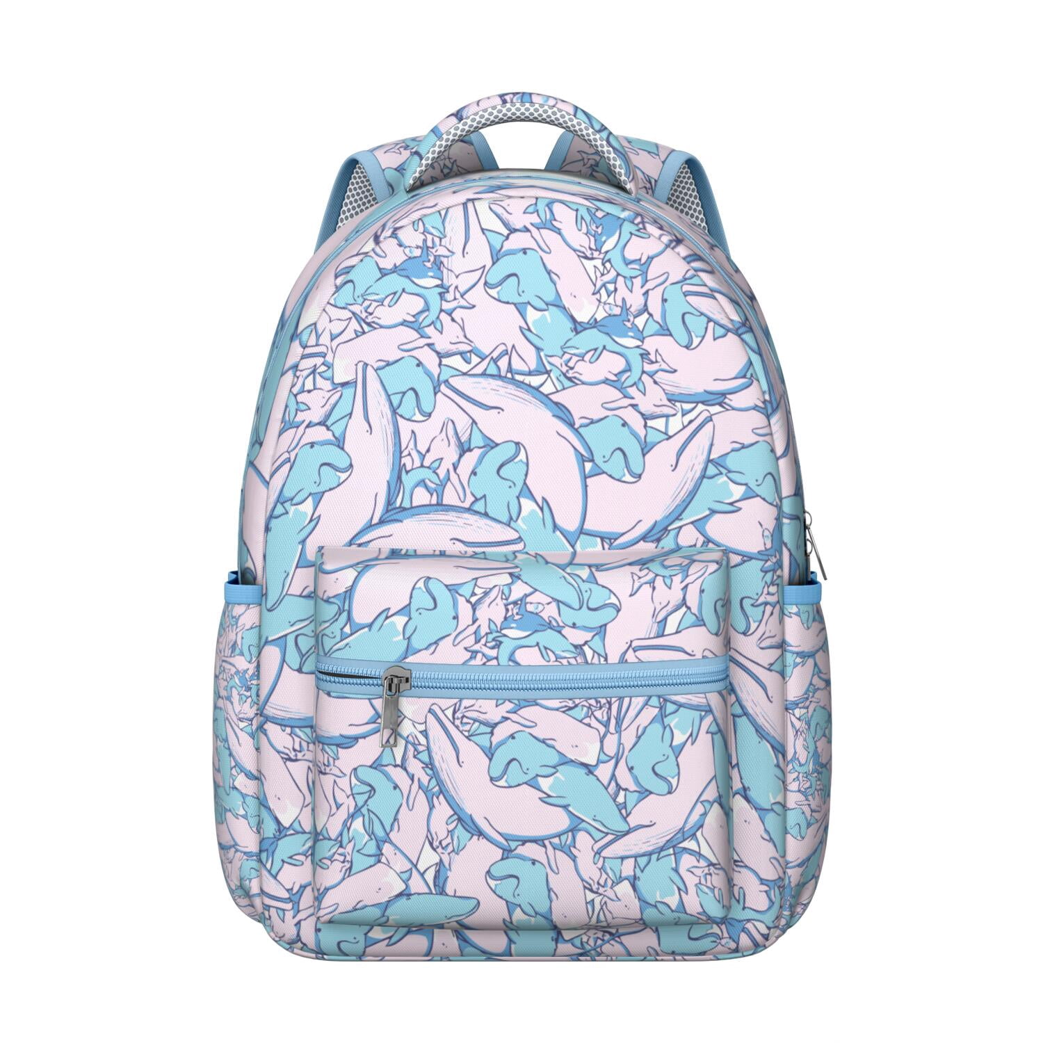 Cute Baby Whale and Shark Backpack Durable Waterproof Composite Oxford ...