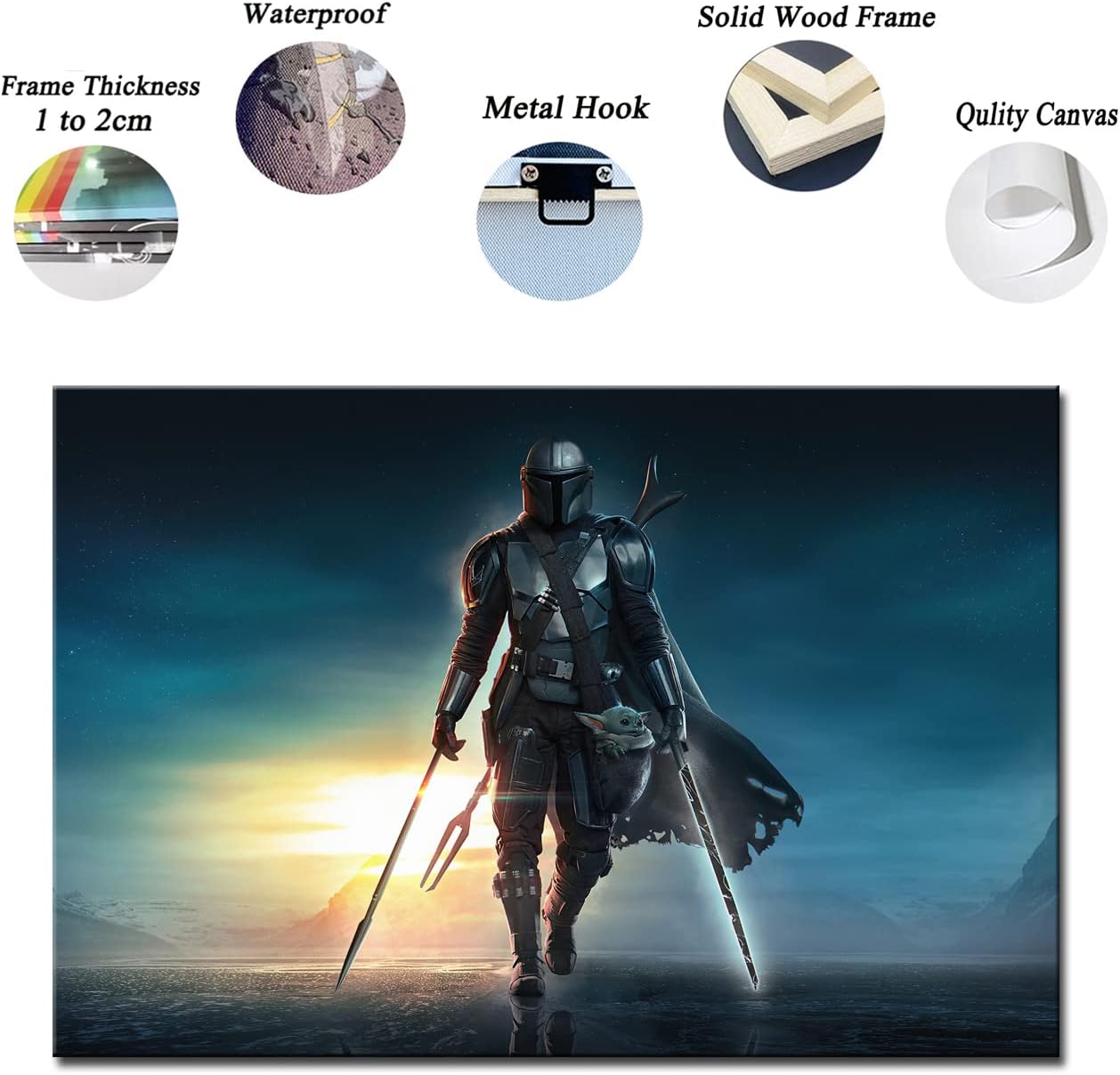 -Cute-Baby-Yoda-and-Mandolarian-Bounty-Hunter-Boba-Fett-Star-Movie ...