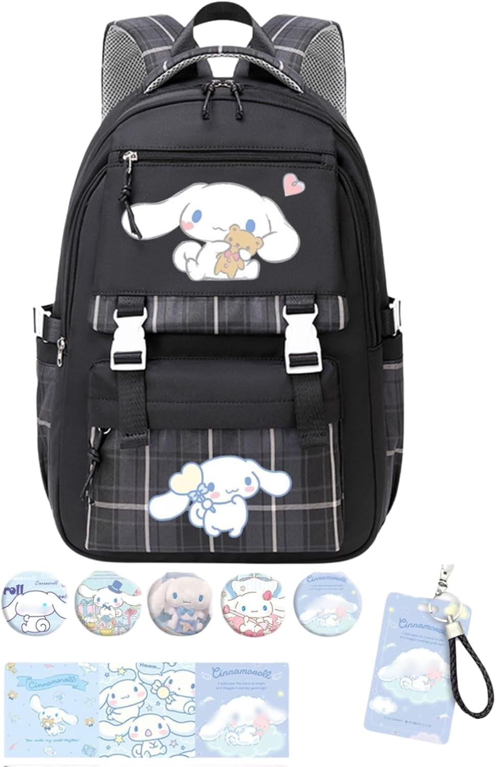 Cute Backpack Kawaii Daypack, ItaBag Y2K Daypack Bookbag Aesthetic ...