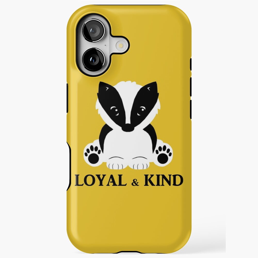 Cute Badger Retro Animal Style Compatible Phone Case for iPhone 11–17 ...