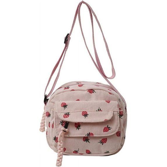 Cute Bags Kawaii Purse Wallets Aesthetic Small Corduroy Crossbody Bag ...