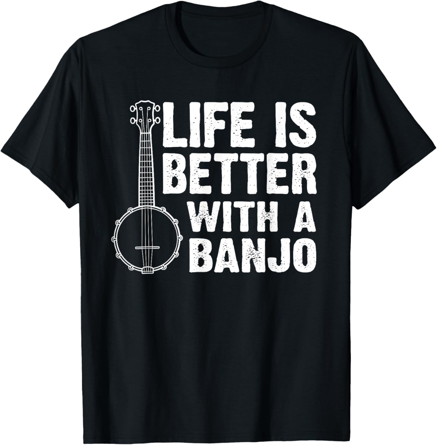 Cute Banjo For Men Women Bluegrass Country Music Blues Jazz T-Shirt ...