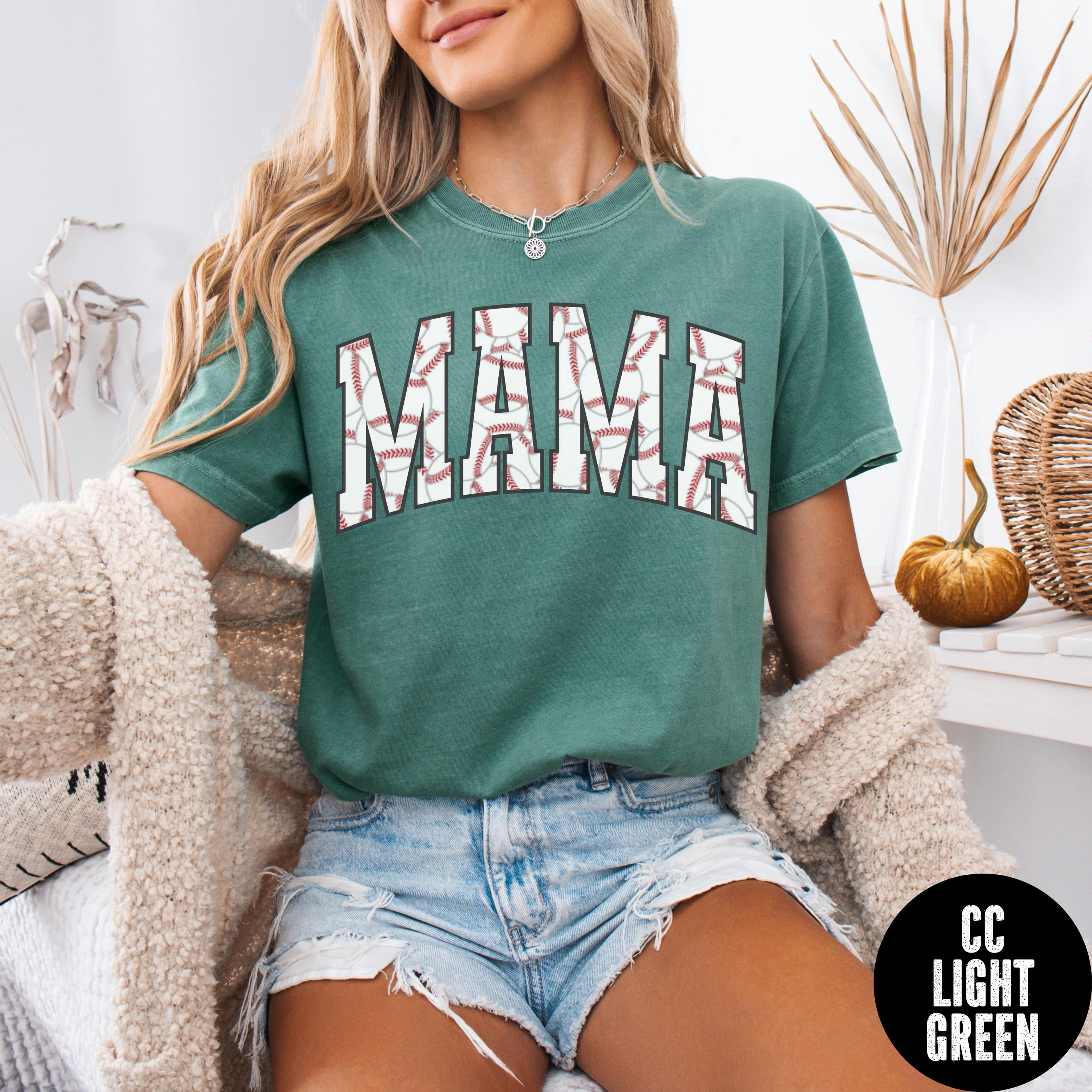 Cute Baseball Mama Shirt, T-Ball Mama Tee, Mothers Day Gift, Baseball ...
