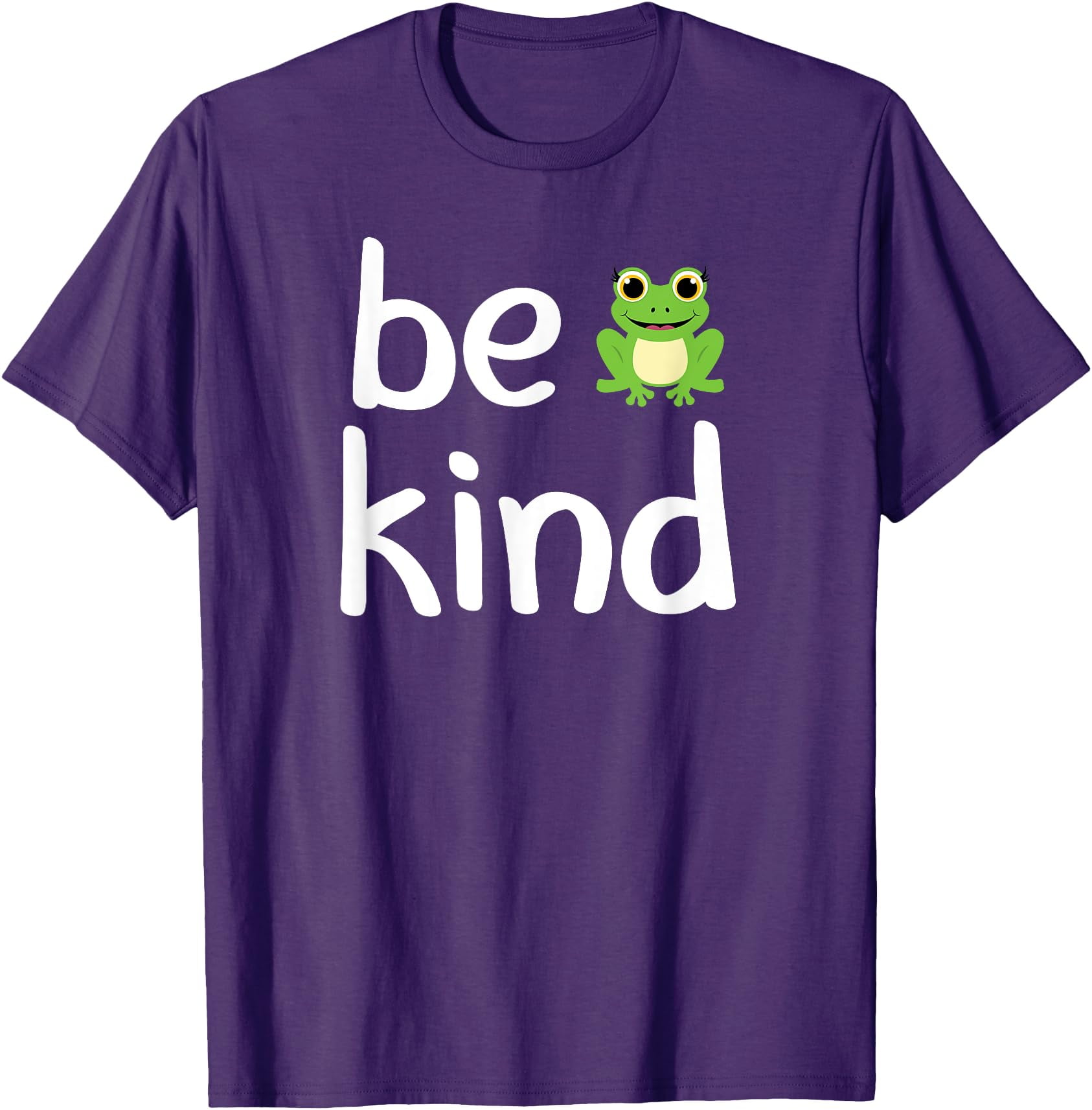 Cute Be Kind Frog Inspirational Family Unisex T-Shirt for Men Women ...