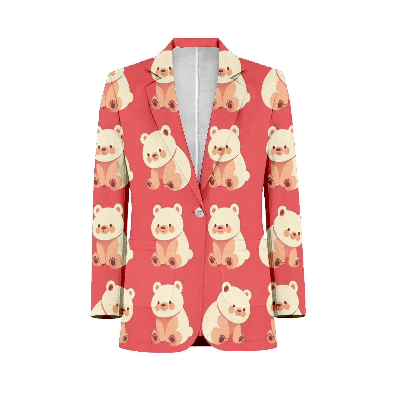 Cute Bear Customized Men's Suits full man Shawl Collar Gentleman Suits ...