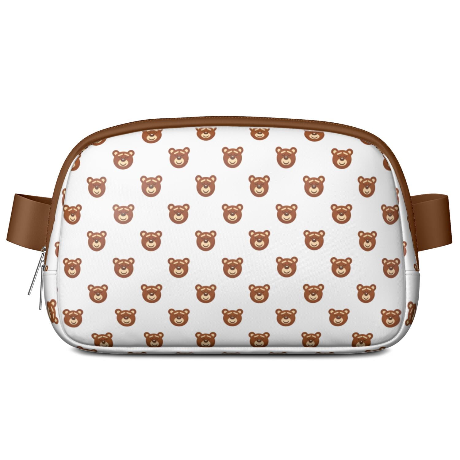 Cute Bear Fanny Pack for Women – Artistic Forest Print Waist Bag with ...