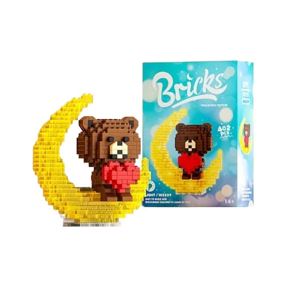 Cute Bear Light-Up Building Blocks - The Perfect Educational Birthday ...