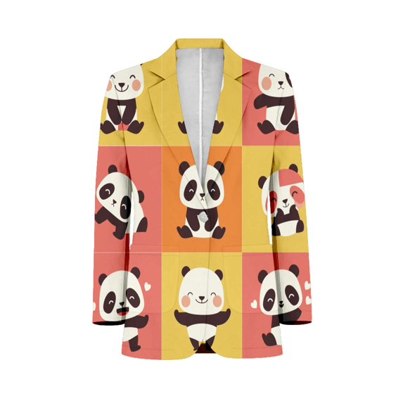 Cute Bear Men Blazers Slim Clothing Summer Jacket Man Oversize Daily ...