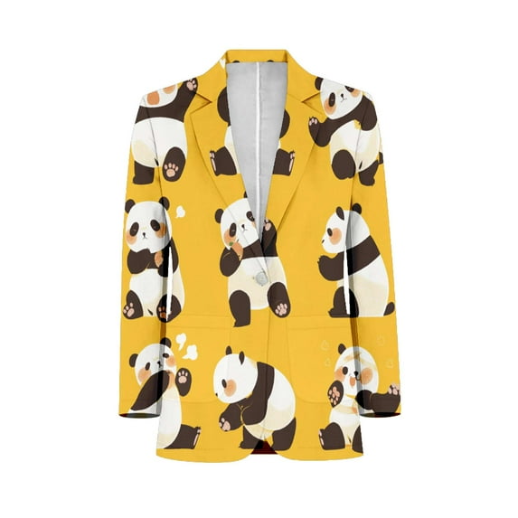 Cute Bear Mens Suits Shawl Collar Slim Fit Suit Mens Groom Jacket ...