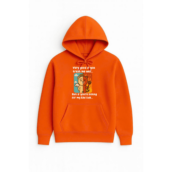 Cute Bear My Sides Of Life Funny Cartoon Animal Humor Quote Print ...