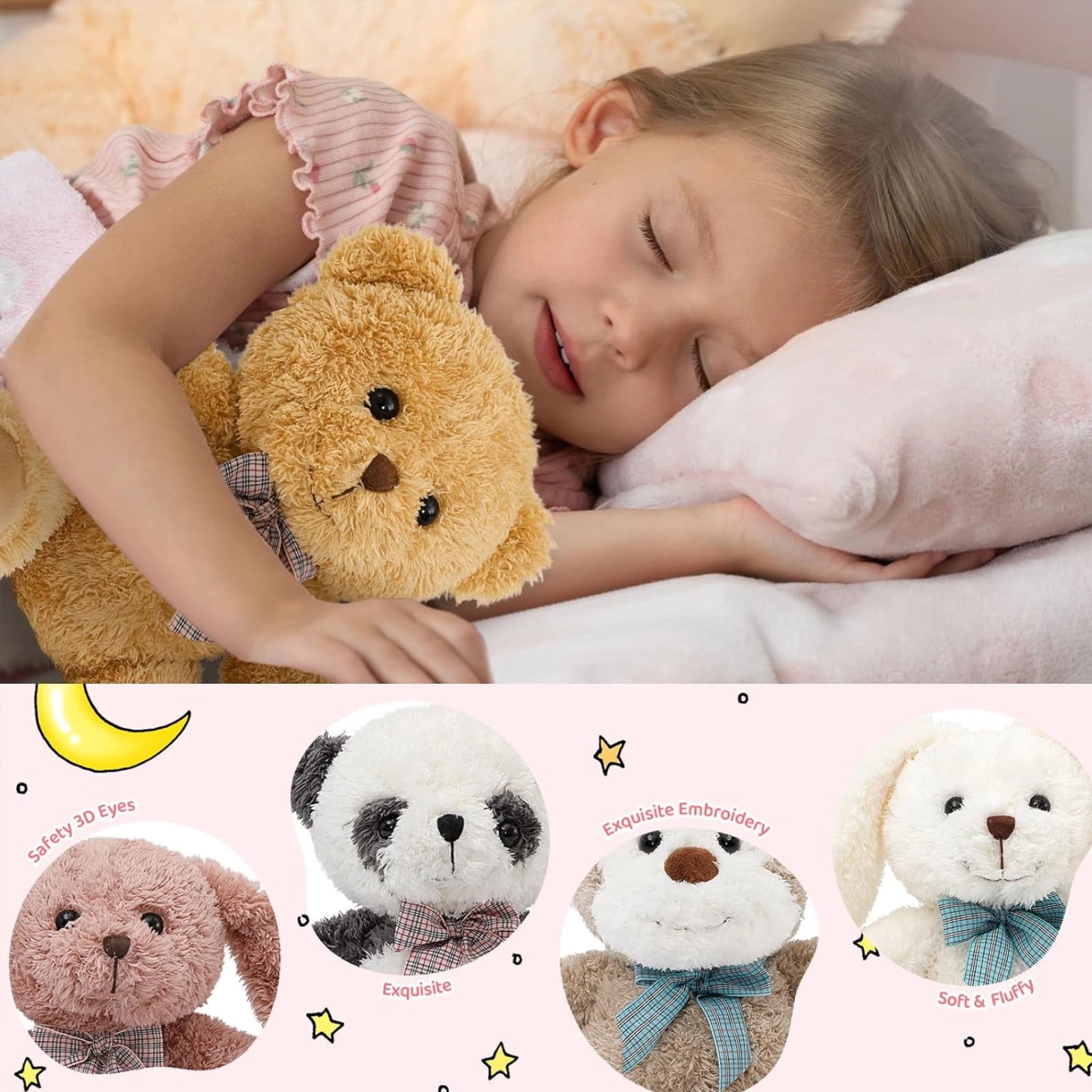 Cute Bear Stuffed Animals for All Occasions – 13 Inch Soft Plush ...