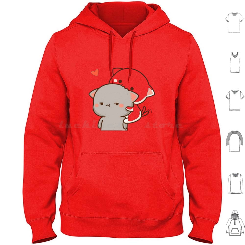 Cute Bears Panda Art Hoodies Long Sleeve Bubu Dudu Bubu Dudu Cute
