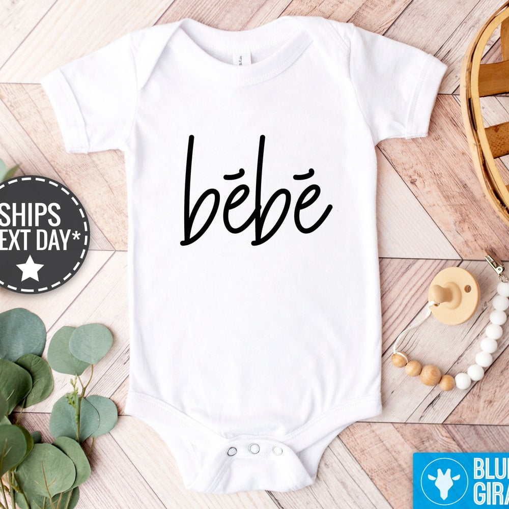 Cute Bebe Onesie, Bebe Baby Onesie, Cute Baby Onesies, Funny Baby ...