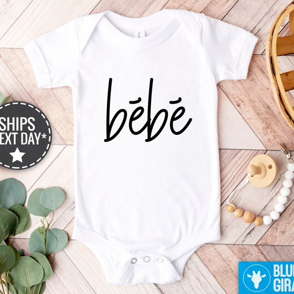 Cute Bebe Onesie, Bebe Baby Onesie, Cute Baby Onesies, Funny Baby ...