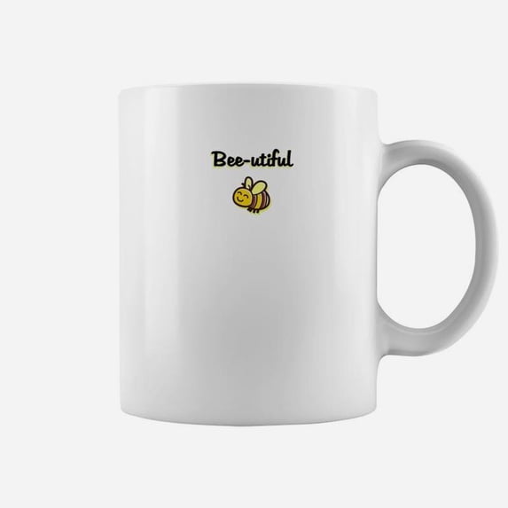 Cute Beeutiful Bee Lightcolor Coffee Mug - Walmart.com