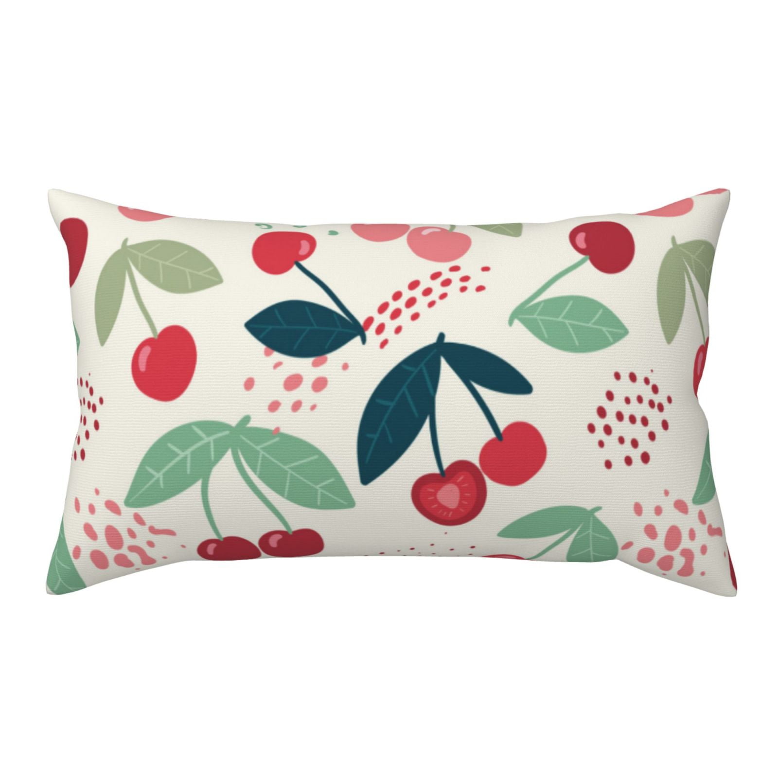 Cute Berry Red Pink Pillow Cases Standard Size, Soft Pillow Covers with ...