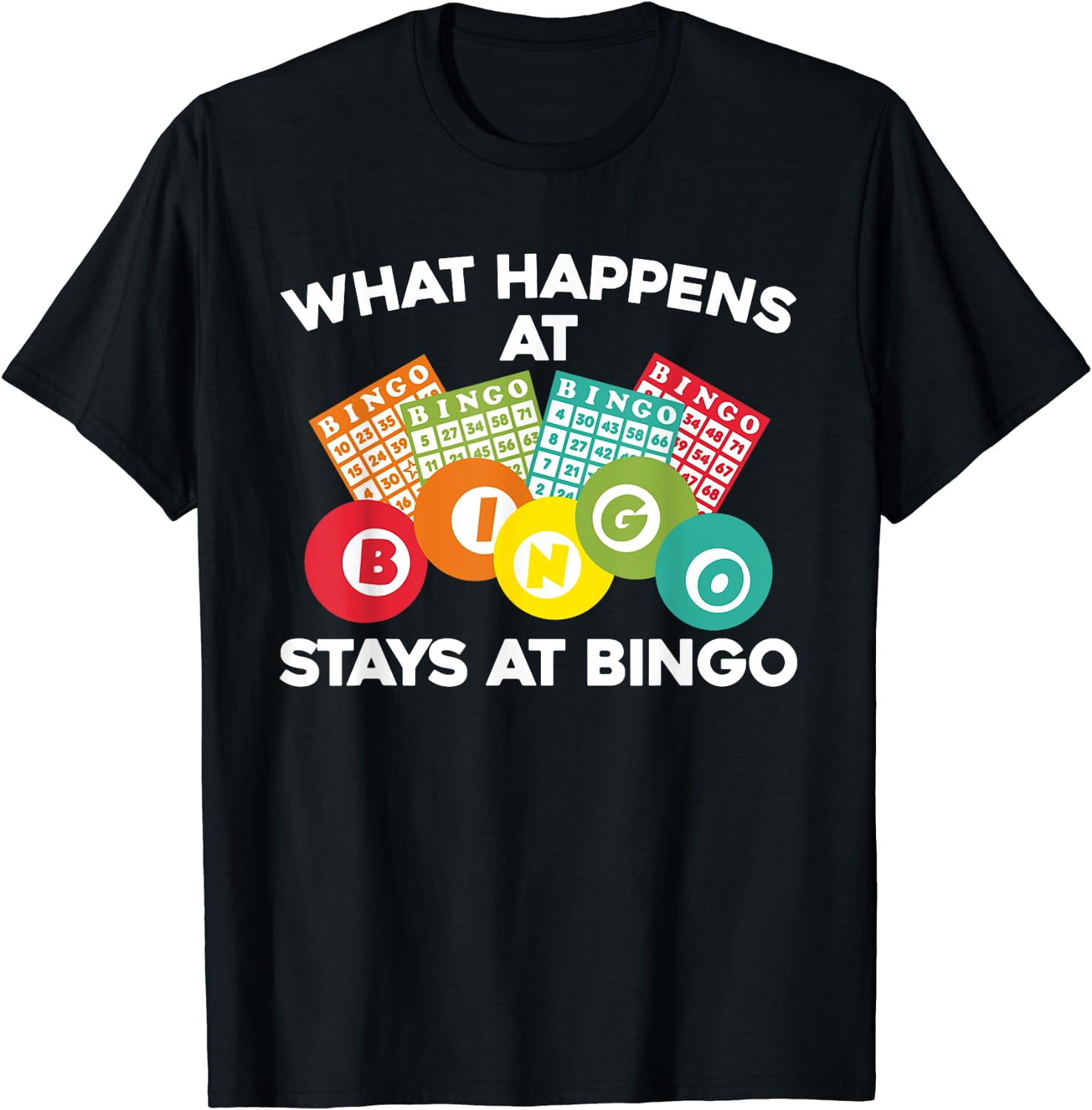 Cute Bingo Design For Men Women Bingo Player Game T-Shirt - Walmart.com