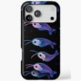 Cute Bioluminescent Crustacean Pattern for iPhone Case 11 through 17 ...