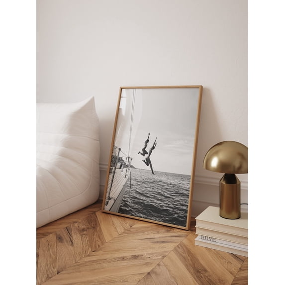 Cute Bird Animal Poster Print, Tet Bathroom Sign, Seagull Tet Art ...
