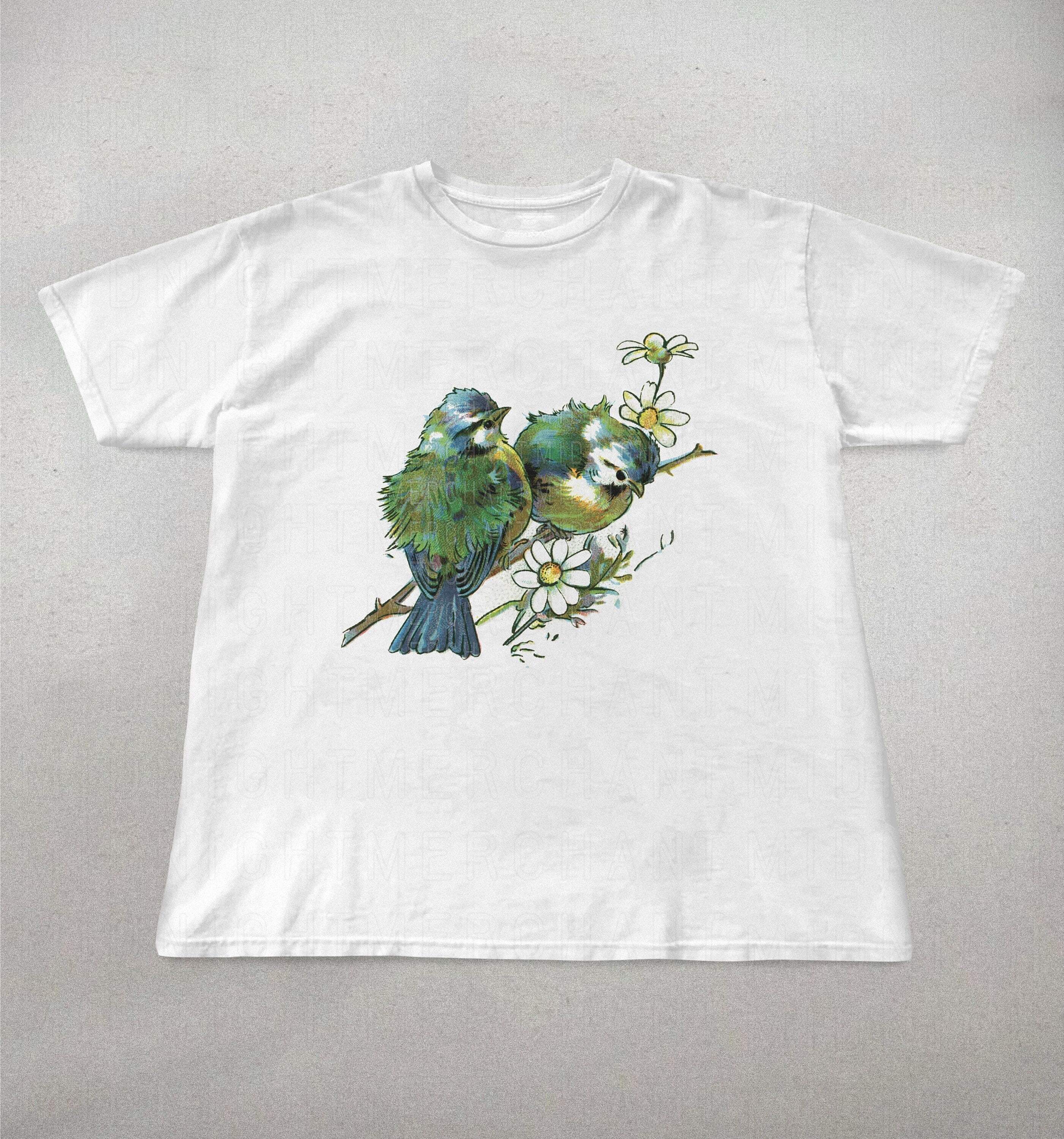 Cute Bird Shirt, Nature Shirts, Gifts for her, Trendy Shirts, Baggy ...