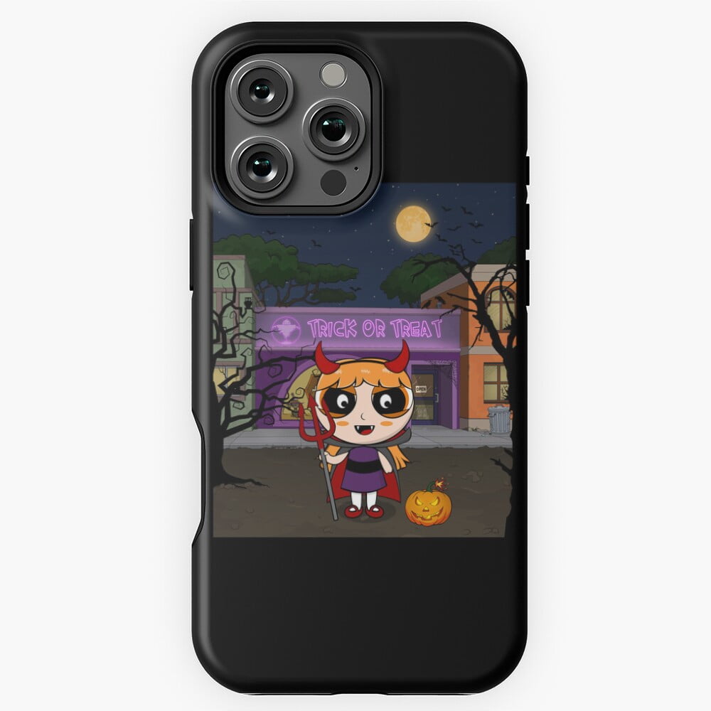 Cute Birthday Girl Cosplay Halloween Night Hocus Pocus Pumpkin Phone ...