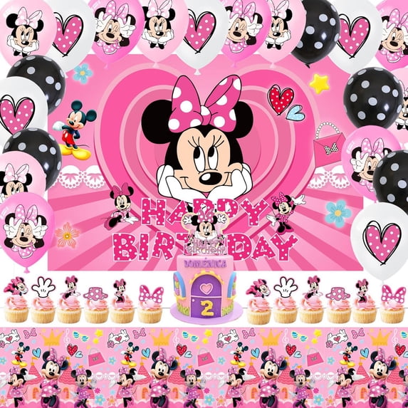 Cute Birthday Party Decorations, Party Supplies Include Birthday Cake ...