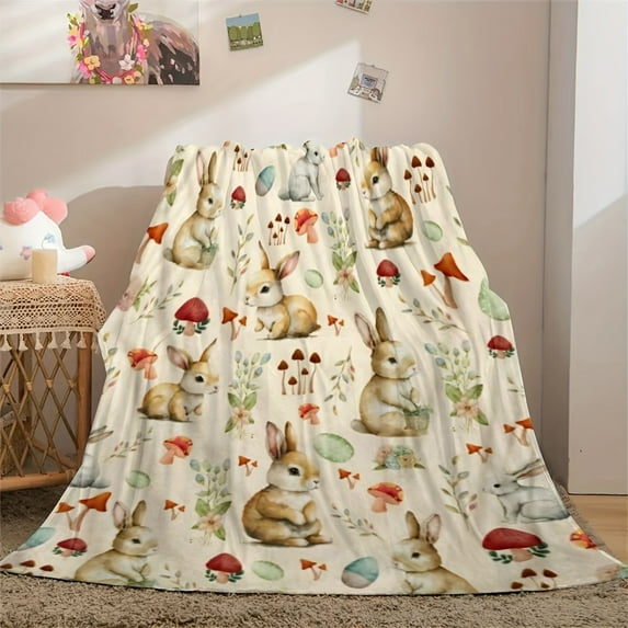 ' Cute Blanket Suitable for Bed, Sofa, Chair - Soft Cozy Bedspread with ...