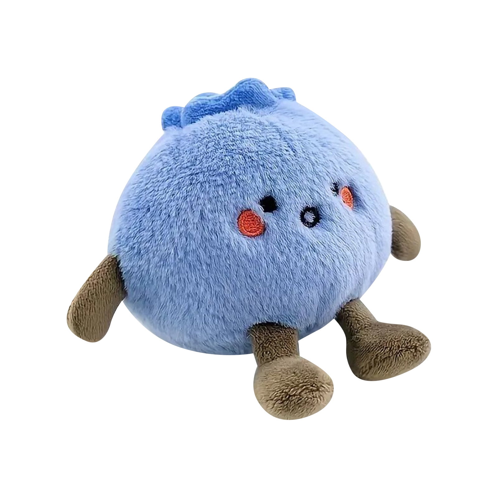 Cute Blueberry Plush Toy Soft Stuffed Fruit Doll, Adorable Kawaii ...