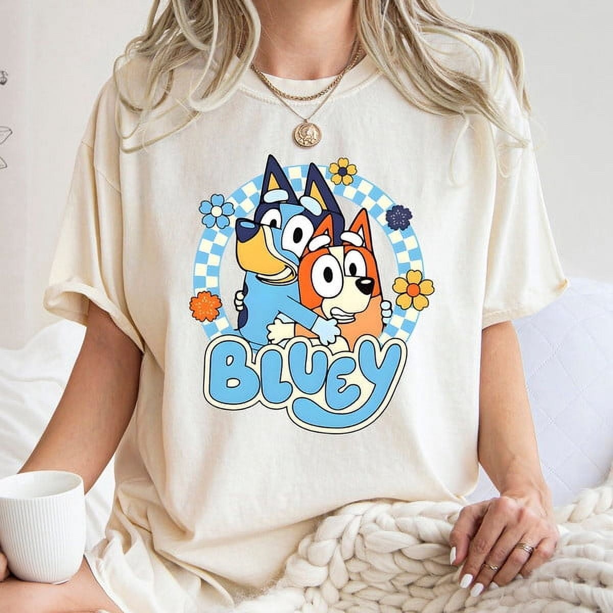 Cute Bluey Shirt, Bluey Shirt, Bluey And Bingo Shirt, Bluey Family ...