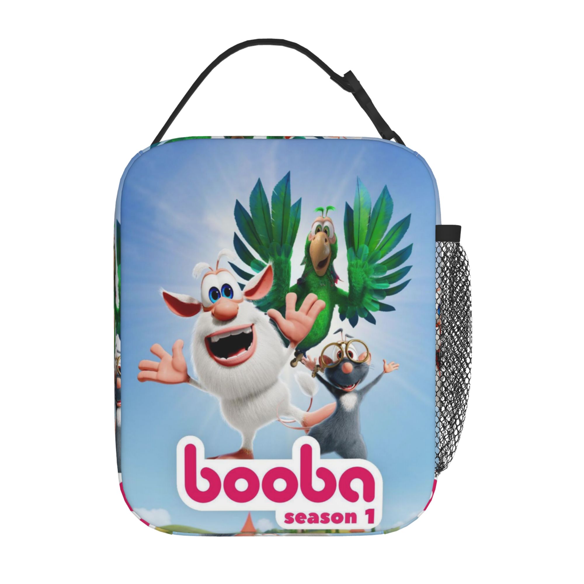 Cute Boo-Ba Lunch Bag Cartoon Lunch Box Reusable Insulated Lunch Tote ...