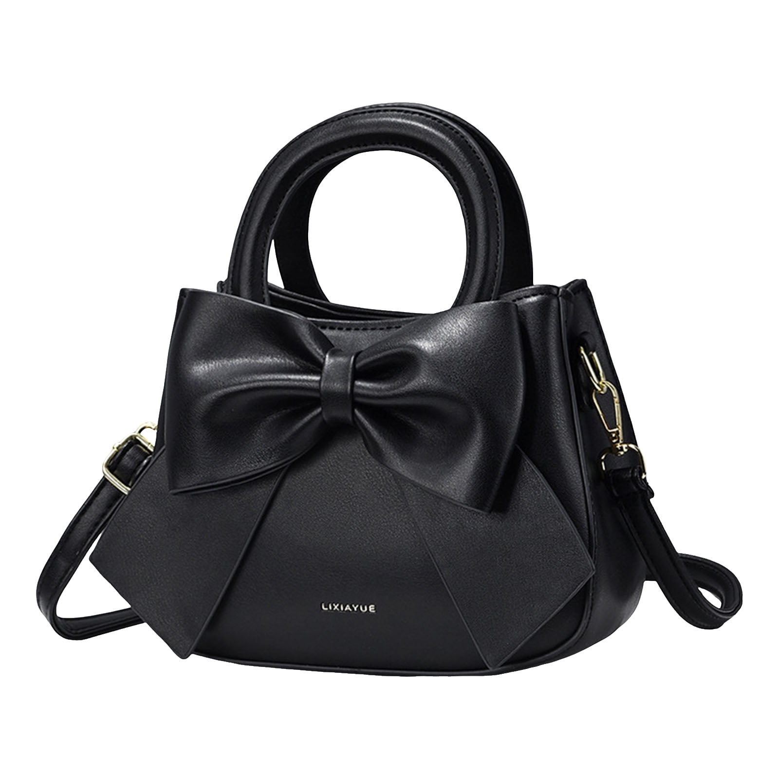 Cute Bow Knot Small Purses for Women Top Handle Crossbody Bags Vegan ...