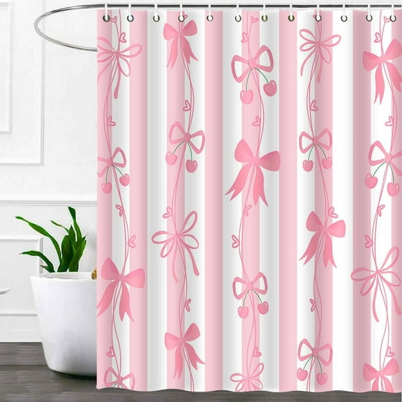 Funny Cat Shower Curtai, are You Poopin' Curious Kitty Cute Retro ...