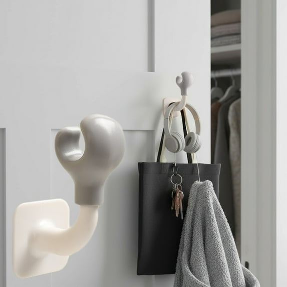 Cute Boxing Small Hand Hooks - 2-Pack Removable Adhesive-Free ...