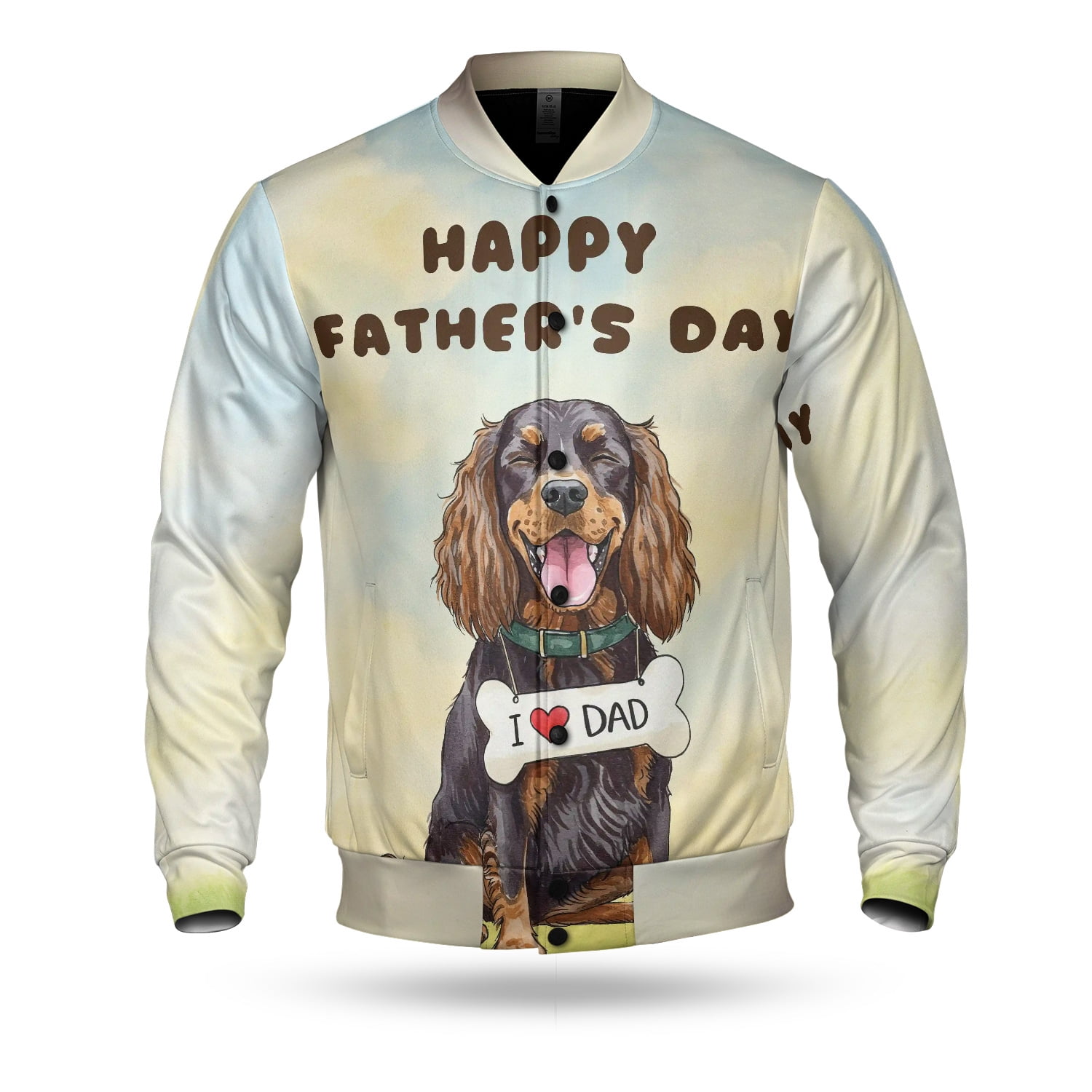 Cute Boykin Spaniel Loves Dad Happy Father's Day All Over Print 3D ...
